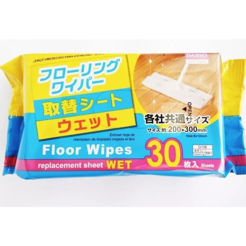 Daiso Wet Floor Wipes 30 Sheets | Shopee Malaysia