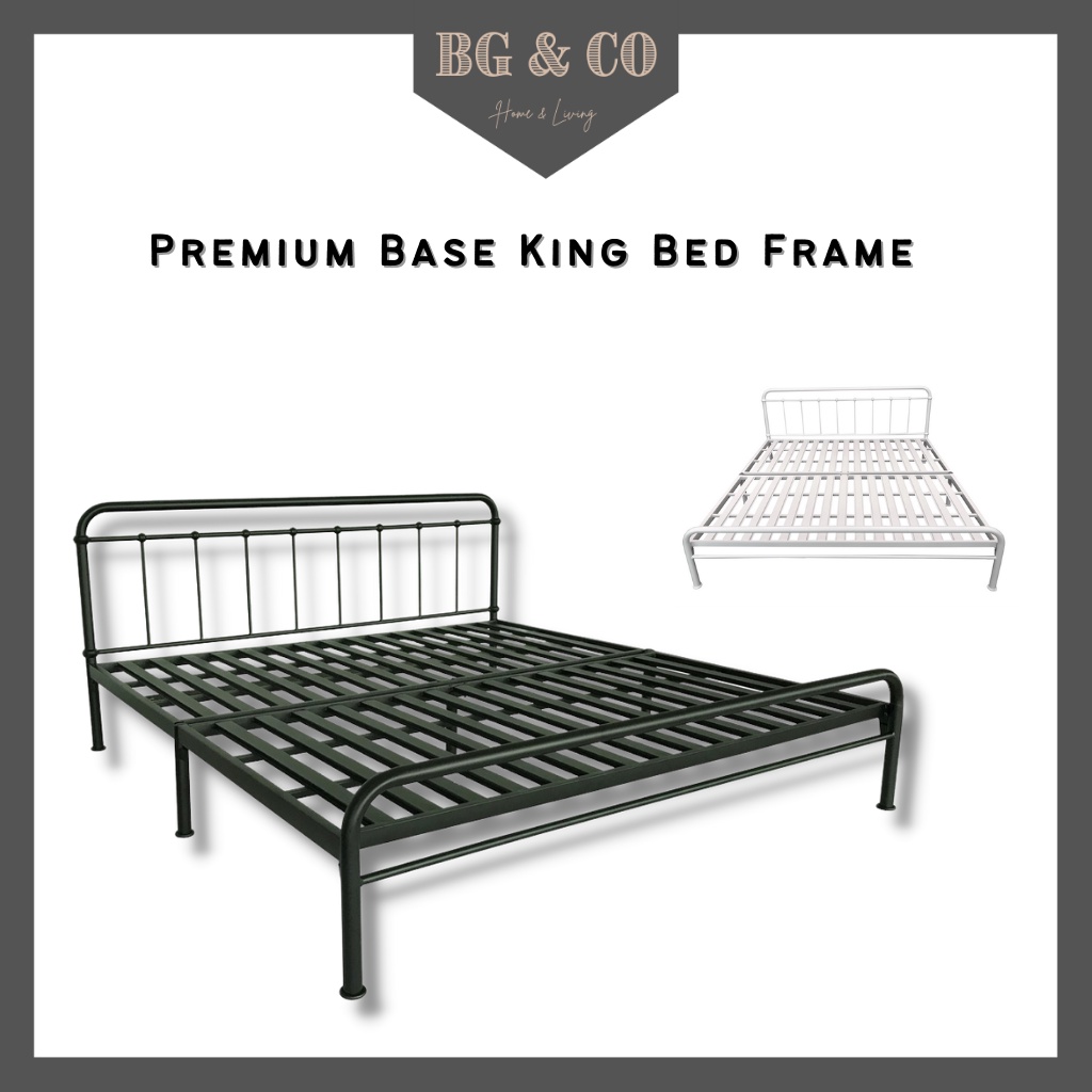 CLASSIC Strong Base King Bed Frame King Katil Divan King Katil King ...
