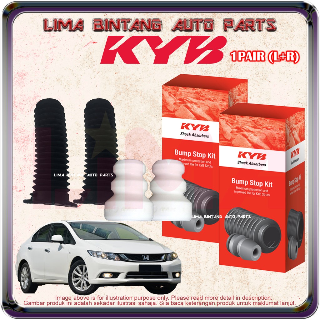 Honda Civic FB TRO Front Absorber Cover Dust Protector , Shaft Bush ...