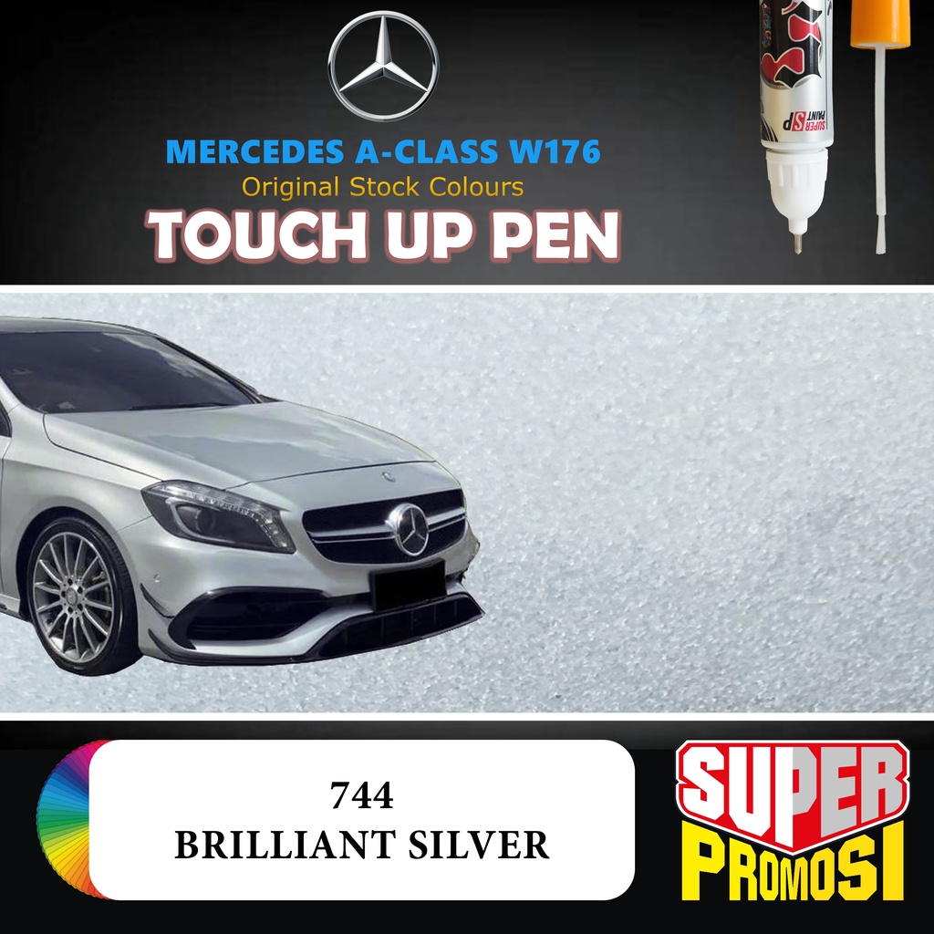 MERCEDES ACLASS W176 Touch Up Pen 2in1 Pen & Brush DIY Scratch Repair ...