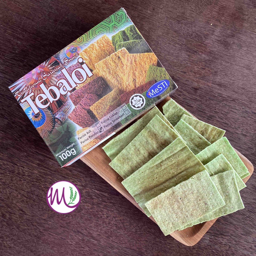 Tebaloi (3 boxes) - Traditional Sarawak Snack - Sago Biscuit - Mukah ...