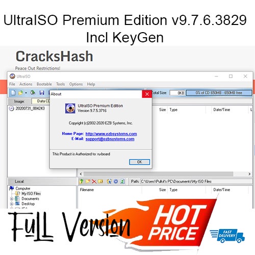 UltraISO Premium Edition v9.7.6.3829 Incl Keygen | Shopee Malaysia