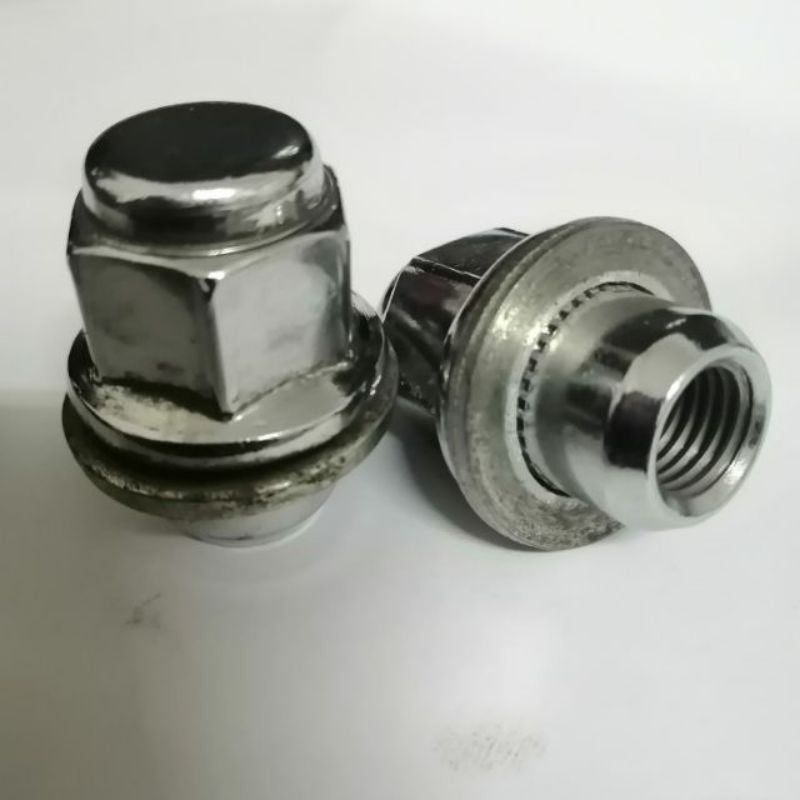 TOYOTA vios camry vellfire original M12x1.5mm wheel nut | Shopee Malaysia
