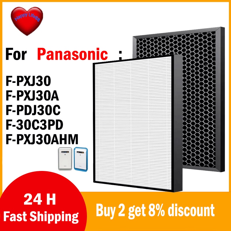 Panasonic Replacement Air Purifier Composite Filter for Model F-PXJ30A F-PXJ30AHM PSN-FZXJP30Z F ...