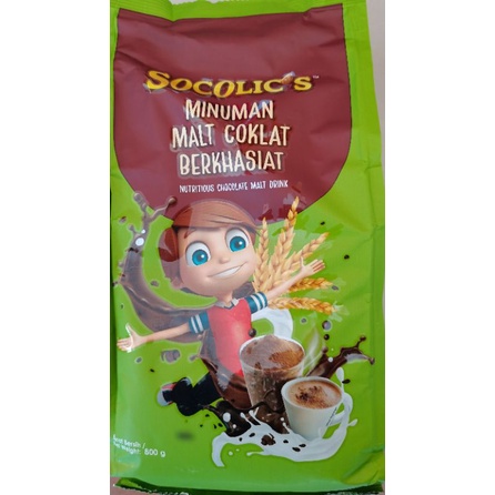 READY STOCK :SOCOLIC'S Chocolate Malt Powder Drink [800g] | Shopee Malaysia