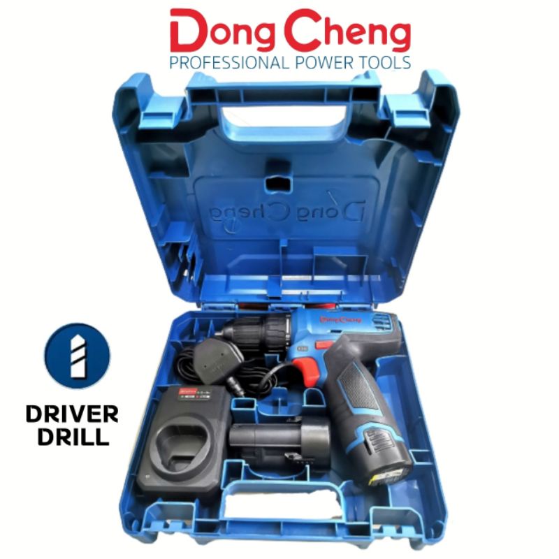 Dongcheng 10.8V Cordless Driver Drill DCJZ1202E Full Set | Shopee Malaysia
