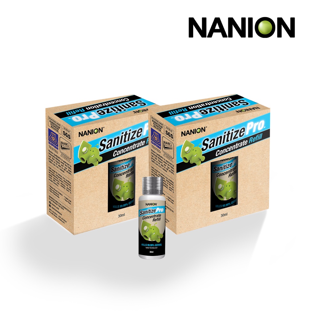 Nanion Sanitize Pro Concentrate Refill 30ml | Shopee Malaysia