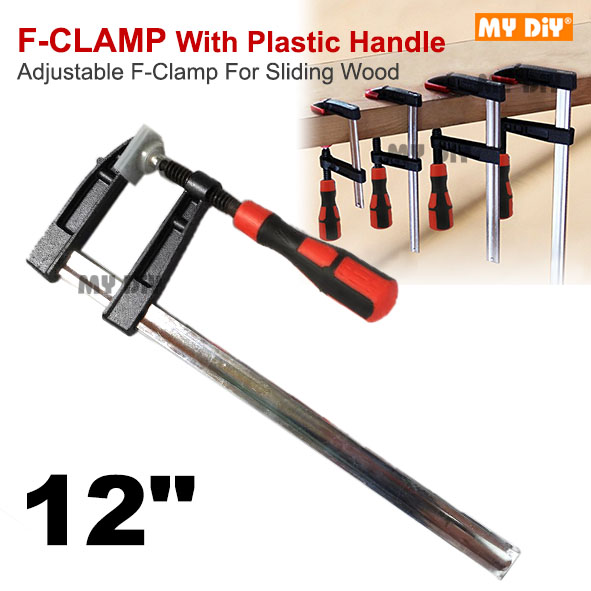 MYDIYHOMEDEPOT - Anton Heavy Duty F Clamp PVC Handle For Wood Working ...