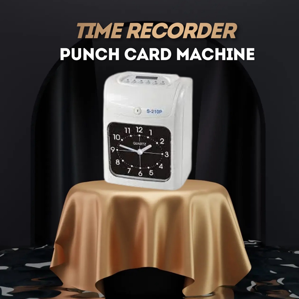 BRMS ENTERPRISE TIME RECORDER PUNCH CARD MACHINE | Shopee Malaysia