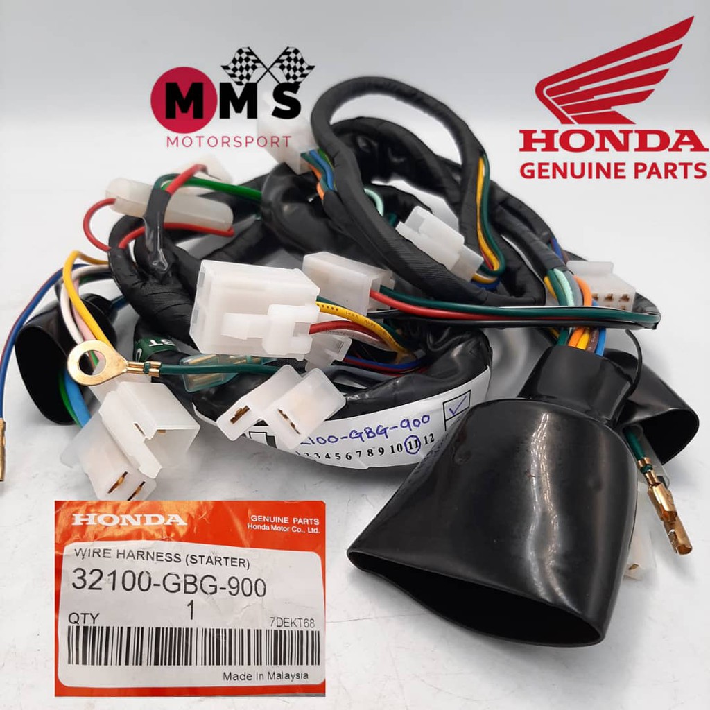 Wire Harness EX5 (Starter/Kick) Wayar Wiring Set | Shopee Malaysia