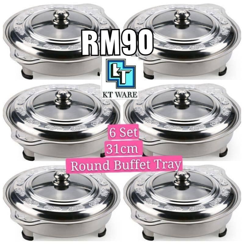 SET BUFFET BULAT, SET TRAY, TRAY MAKANAN, TRAY KENDURI, SET BUFFET ...