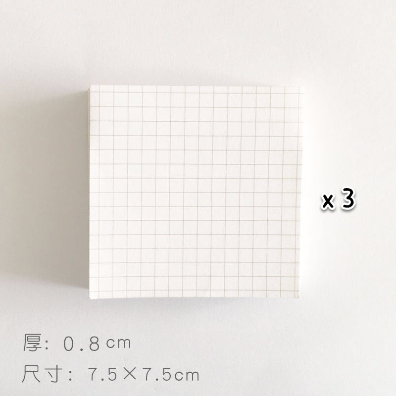 Fluff's Basic Cute Sticky Notes Aesthetic Sticky Note Cute Memo Pad ...