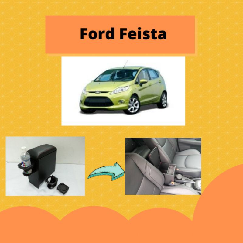 FORD FIESTA 2010year-2015year Car Console Box(Arm Rest)With Drink ...