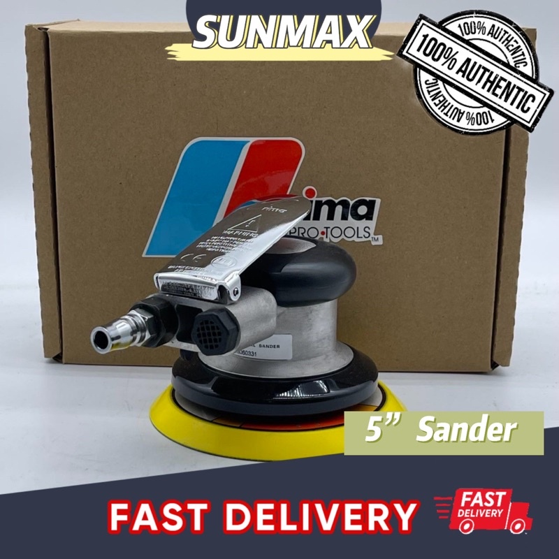 Prima 5 Inch Air Sander, Pneumatic Tool Sanding Machine, Polishing ...