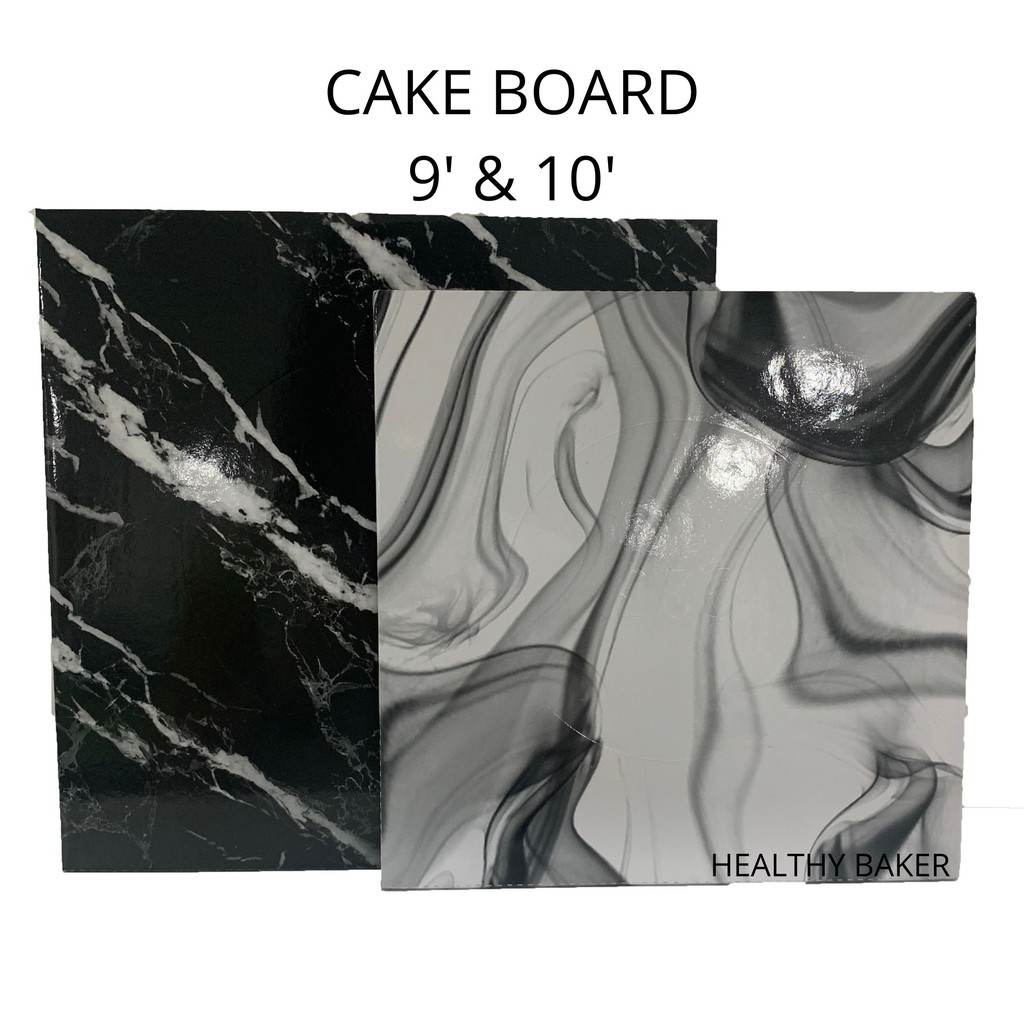 Cake Board Square / Papan Kek Petak / CORAK KEK PETAK 9' / 10' / 12 ...