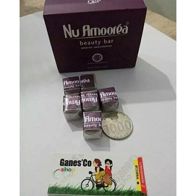 Nu Amoorea Soap 1 / 8 Bar Amorea Dep Beauty Bar Original Dep Ori ...