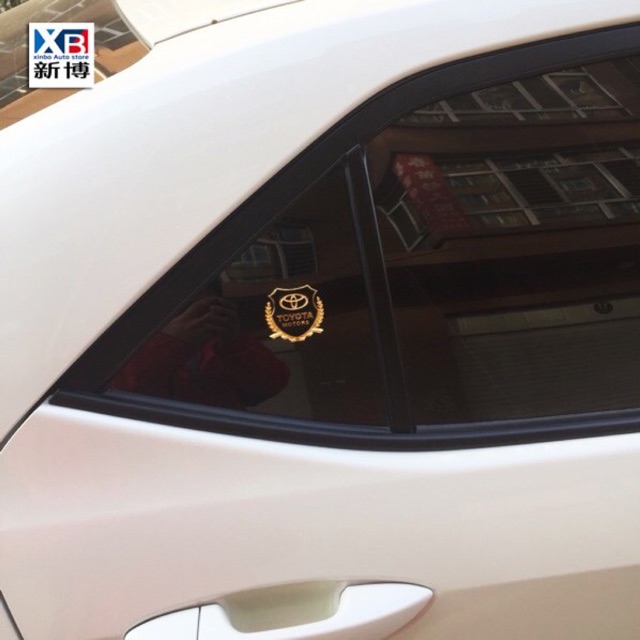 2PCS TOYOTA Car Logo 3D Emblem Badge Sticker B-121 | Shopee Malaysia