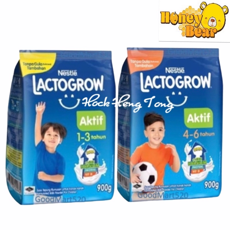 Nestle Lactogrow 1-3 / 4-6 Tahun year old 900g Tepung Susu LactoKID ...