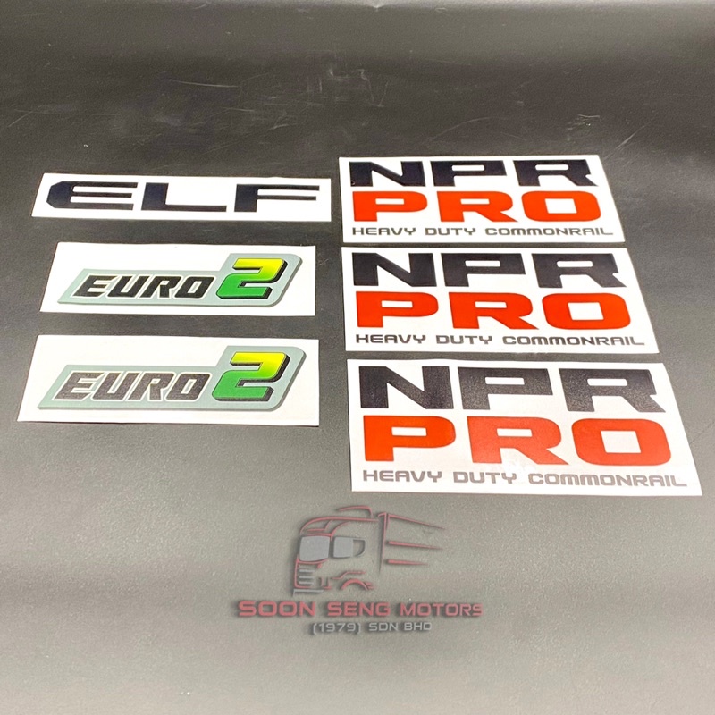 ISUZU NPR PRO STICKER SET FOR MALAYSIA ISUZU NPR71UHH, NPR71UKH ...
