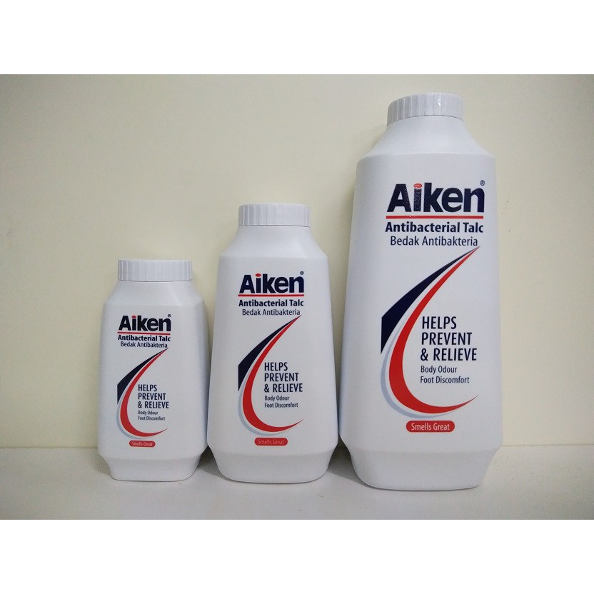 Aiken Antibacterial Talcum Powder | Shopee Malaysia