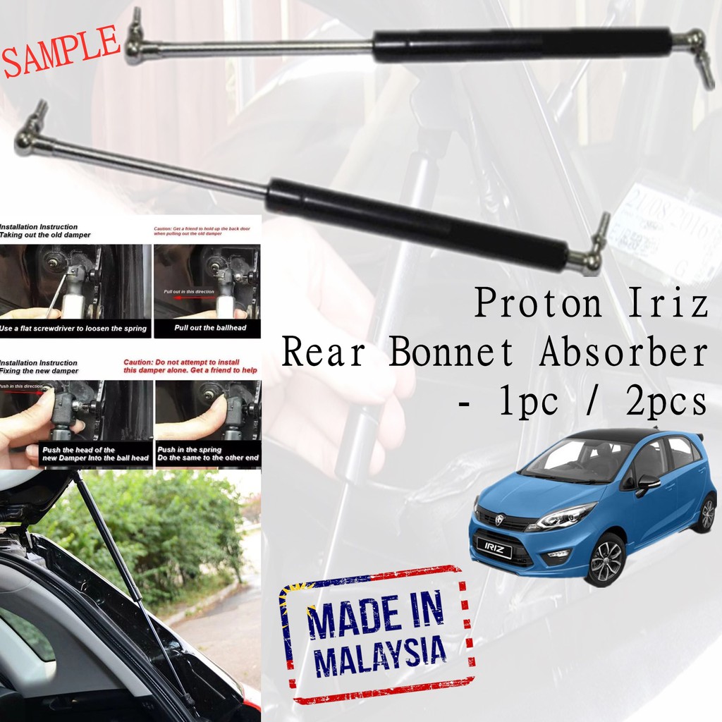 Proton Iriz Rear Bonnet Absorber | Shopee Malaysia