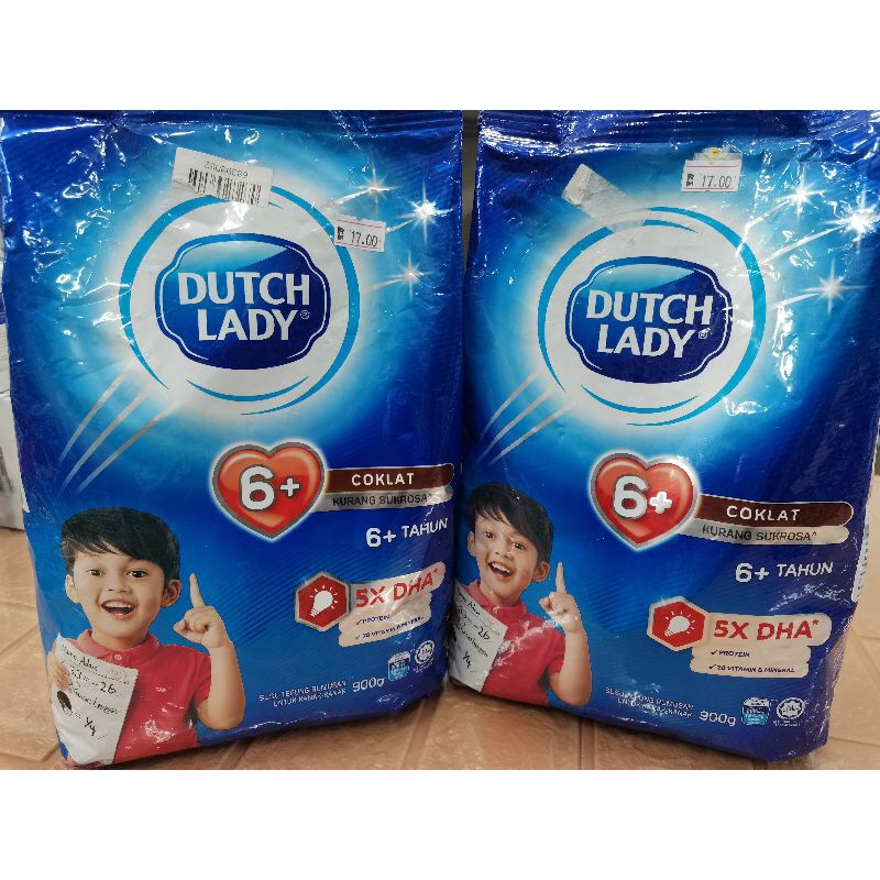 Dutch Lady Coklat Flavour 6+ tahun 850g (plastic tak cantik) | Shopee ...