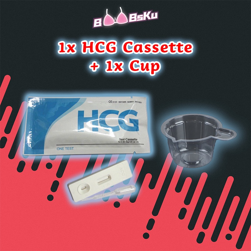 [HIGH ACCURACY] HCG pregnancy test kit cassette UPT test pregnancy ...