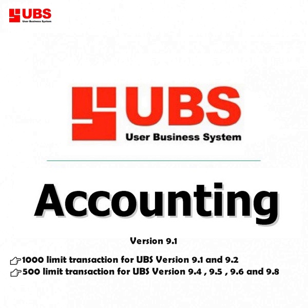 UBS Accounting System & Stock Control Installer (1000 Limit transaction ...