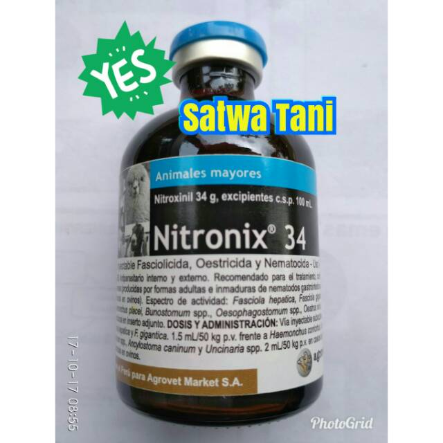 Nitronix 34 (Liver And Digestive Worm Medicine) | Shopee Malaysia