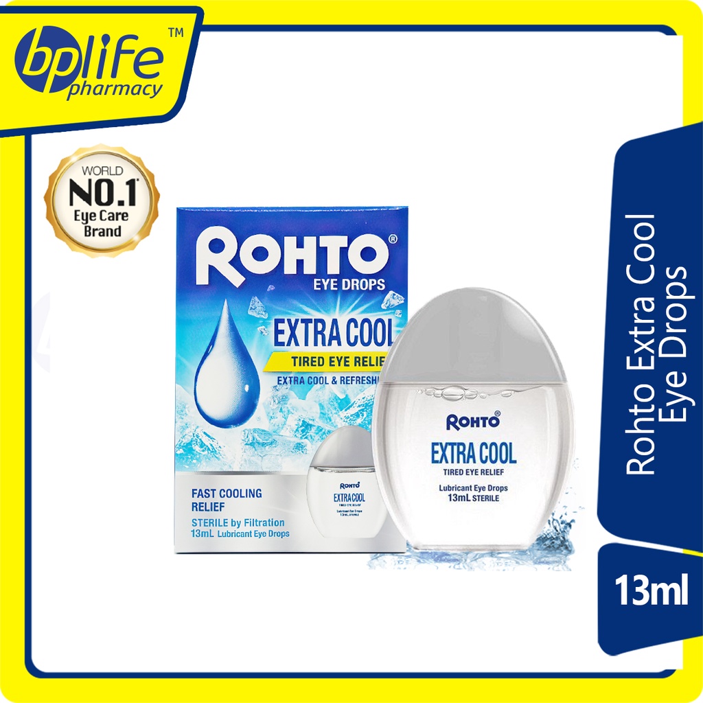 Rohto Extra Cool Eyes Drops 13ml | Shopee Malaysia