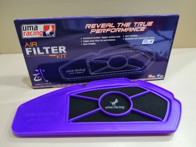 Uma Racing Air Filter Kit NVX155 / AEROX155 100% Original | Shopee Malaysia