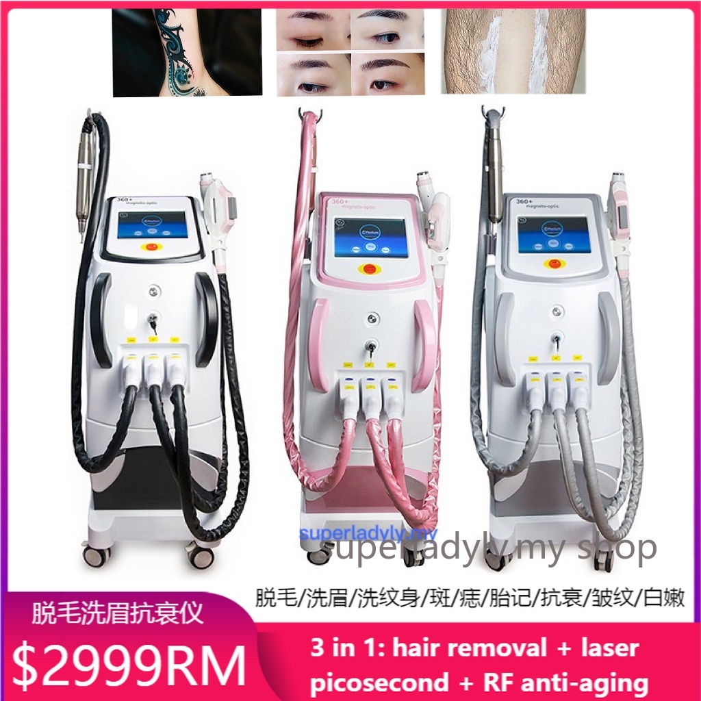 OPT IPL+Laser picosecond+ RF ipl hair removal laser hair removal beauty ...