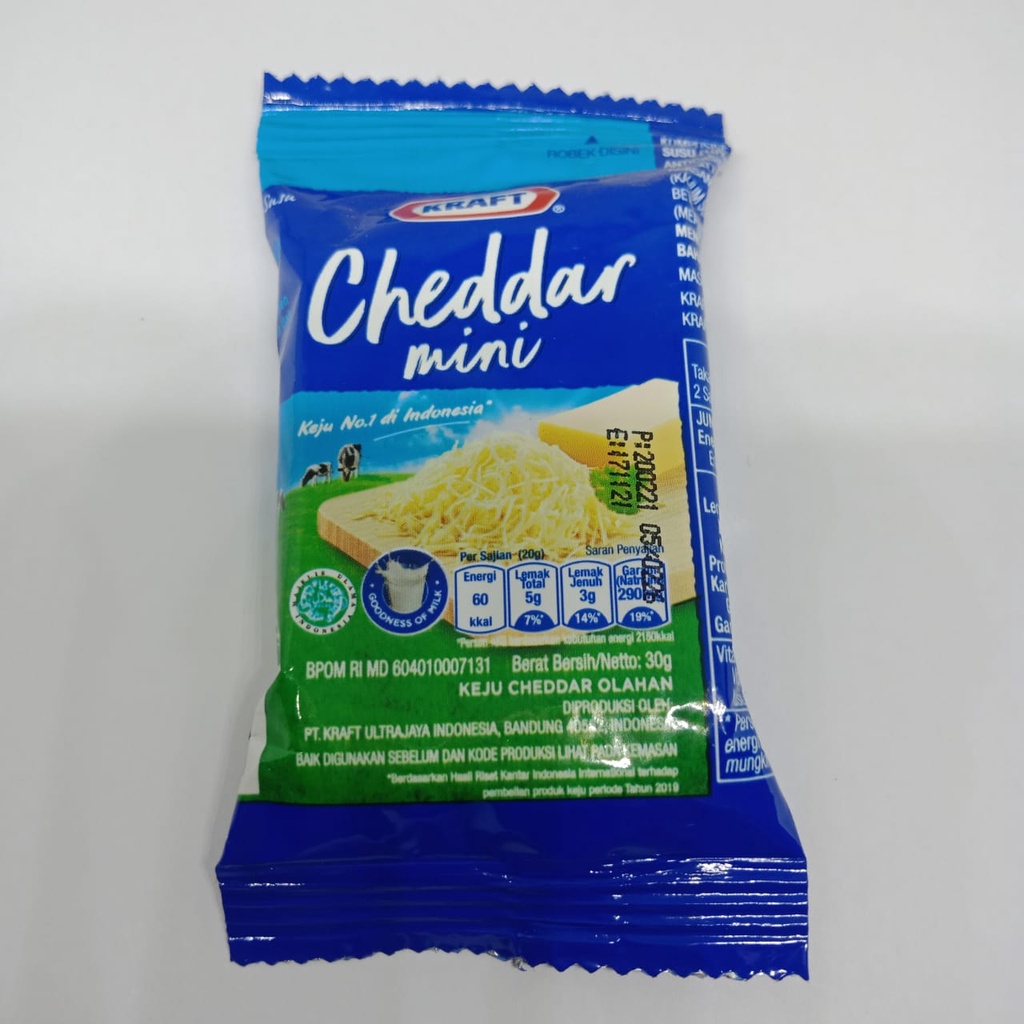 Kraft Mini Cheddar Cheese 30g || Fishing Bait Mix | Shopee Malaysia