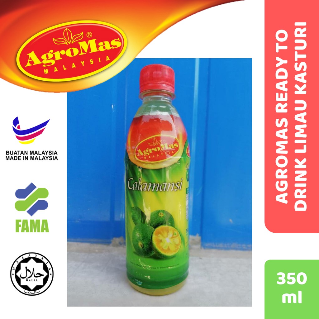 AGROMAS READY TO DRINK MINUMAN LIMAU KASTURI 350 ml | Shopee Malaysia