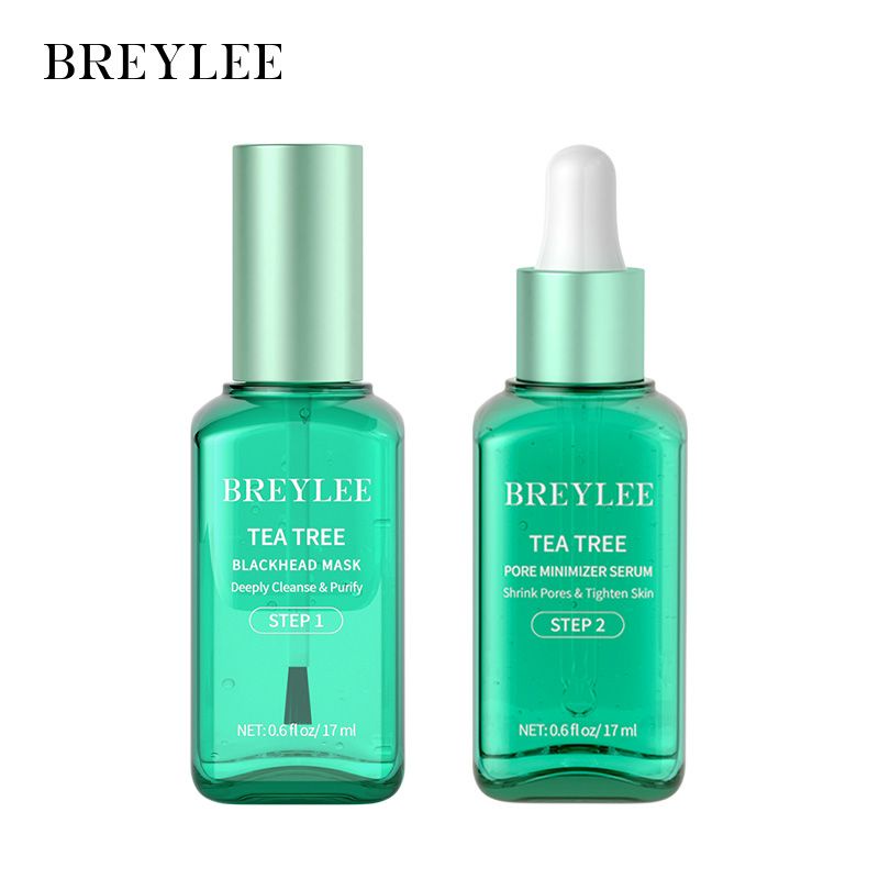 Breylee Set Blackhead Removal Mask Pore Reduction Facial Serum ...