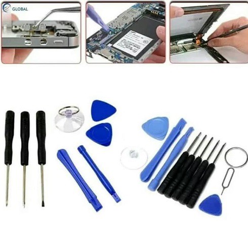 Handphone iPhone Android PSP Opening Repair Basic Mini Tools Set Tool ...