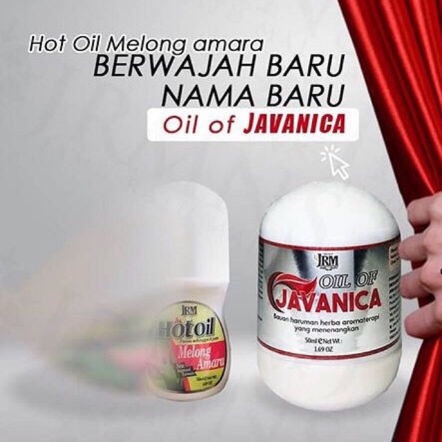 Jrm Oil of javanica hot oil melong original jamu ratu malaya | Shopee ...