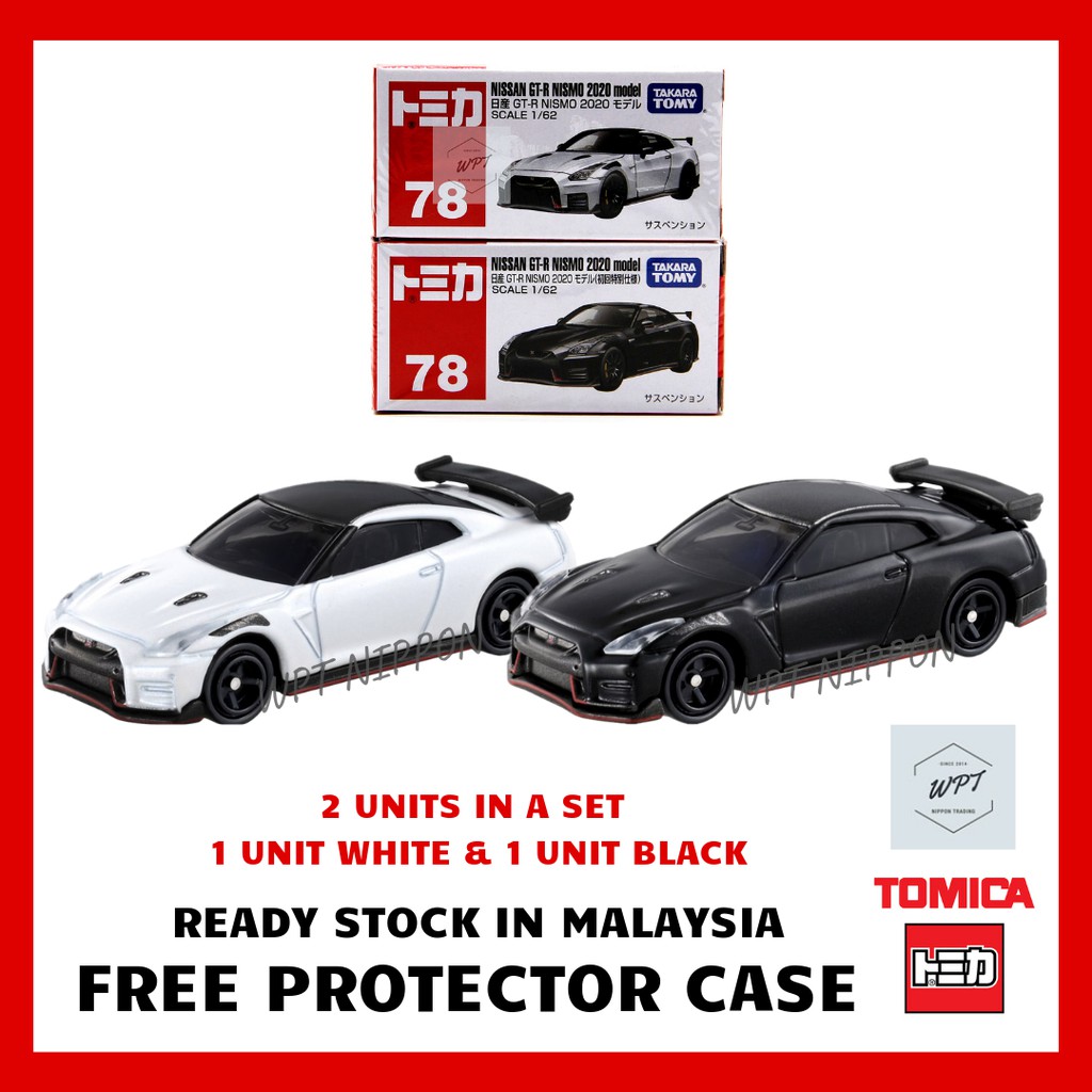 TOMICA NO.78 NISSAN GT-R NISMO 2020 MODEL (SET) Takara Tomy Permainan Kereta gtr Car Model ...