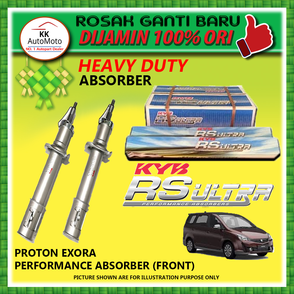 Proton Exora CPS CFE Bold Turbo RC Front [2 BATANG] Genuine KYB Ultra RS Performance Heavy Duty ...