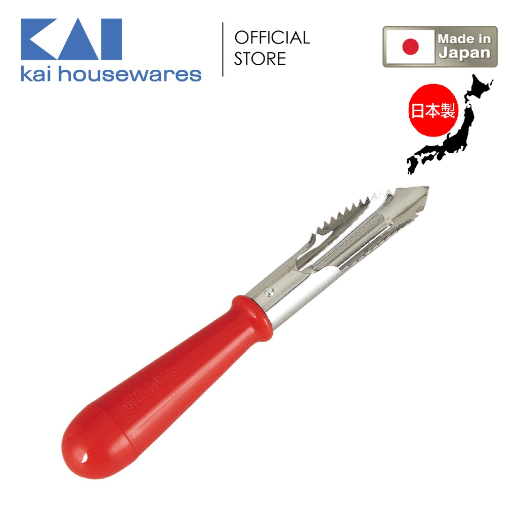 KAI Apple Corer With Peeler BE-0826 | Shopee Malaysia