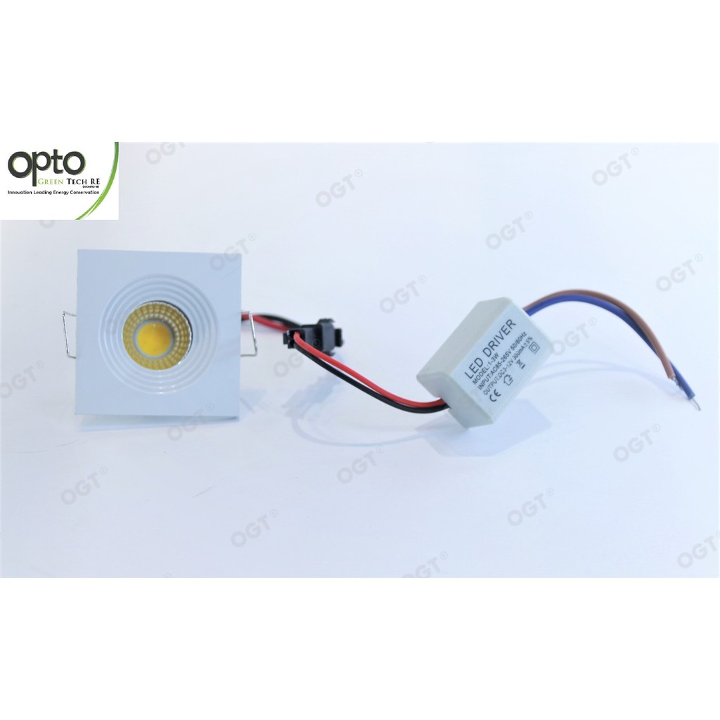 [MINI] Led Square / Round Eyeball (COB) LED Recessed Trim lighting ...