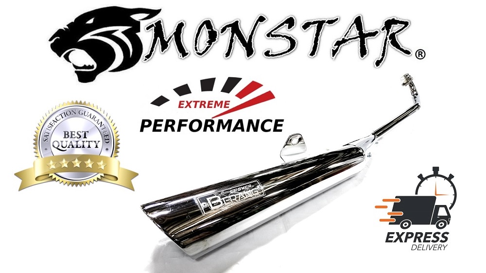 KRISS 100 110 Ekzos Std Racing Open kriss100 kriss110 Exhaust exzos EPOWER BERANG Modenas ...