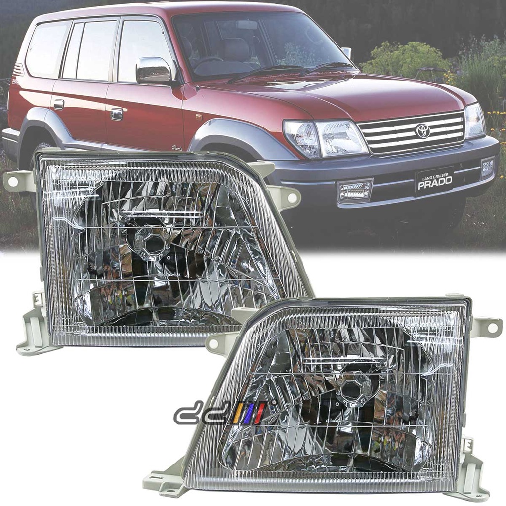 [READY STOCK] Toyota Land Cruiser Prado 90 95 1999-2002 Head Lamp Front ...