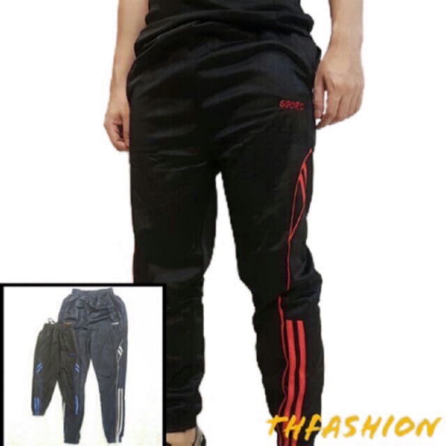 (HARGA BORONG) UNISEX ADULT / KIDS LONG TRACKSUIT LINE DESIGN (SELUAR ...