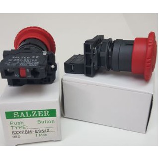 SALZER 22MM Emergency Push Button, Emergency Push Button with Key ...