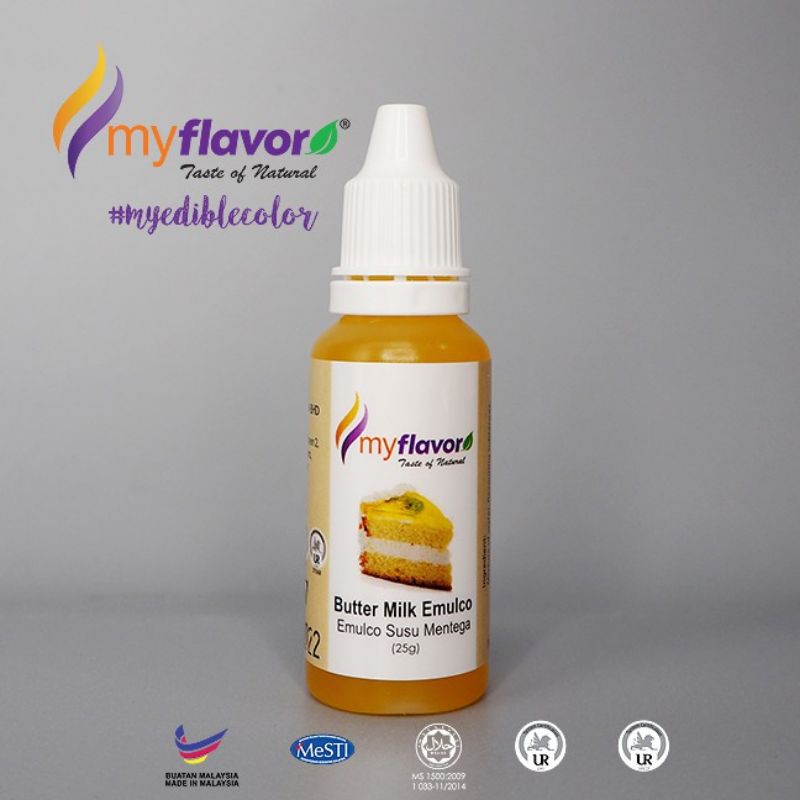 MyFlavor Edible Food Emulco/Flavour 25g each My Flavor Halal Perisa ...