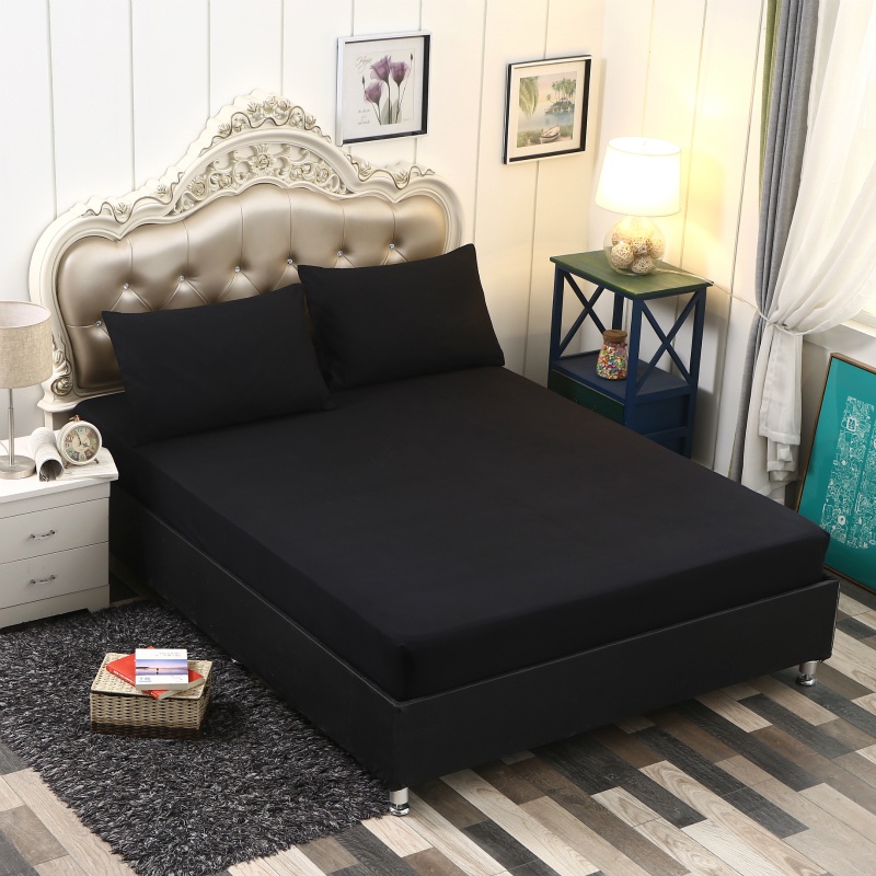 10 Colors Premium Fitted Bed Sheet / Cadar Tilam Getah Keliling (Single ...