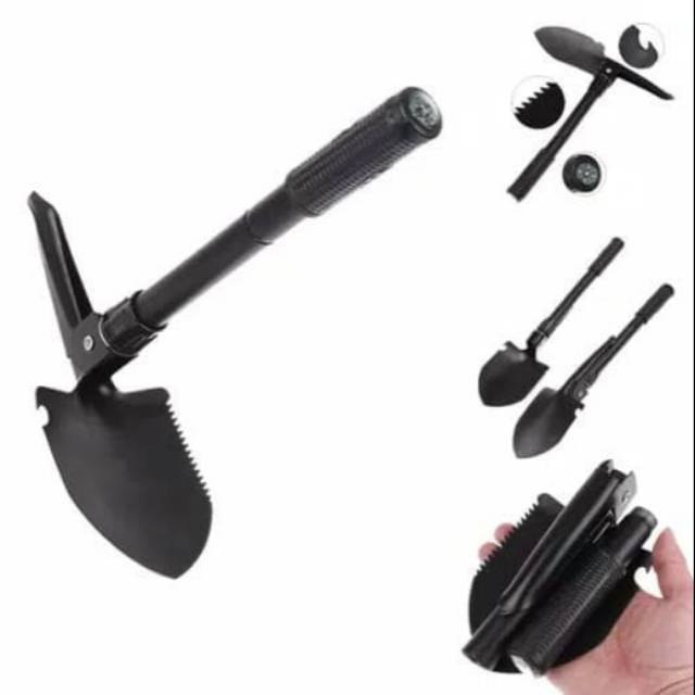 Folding shovel, Portable Camping hoe | Shopee Malaysia