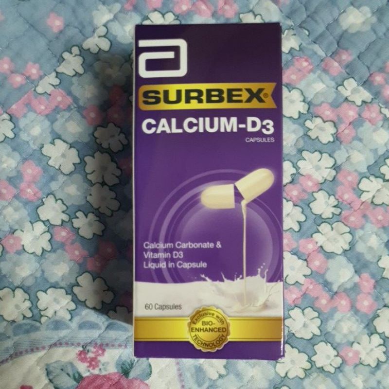 Surbex Calcium-D3 Capsules 60s (Expiry Date:12/2026) | Shopee Malaysia