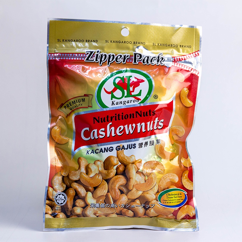 SL KANGAROO CASHEWNUTS 100GM (ZIPPER PACK) | Shopee Malaysia